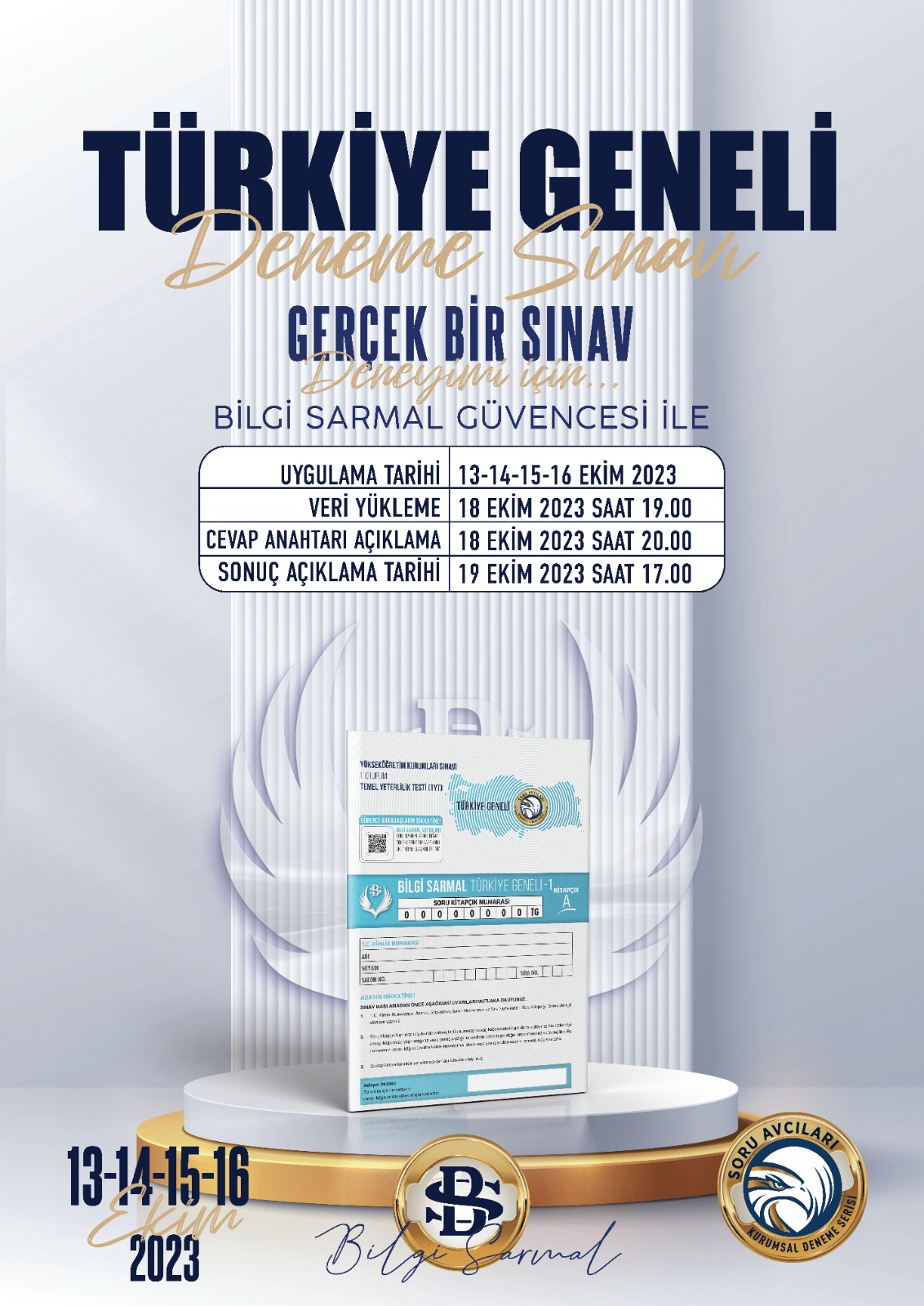 2023-2024 Bilgi sarmal Türkiye Geneli Deneme Sınavı Cevap Anahtarı - Bursa İstanbul Dershanesi ...